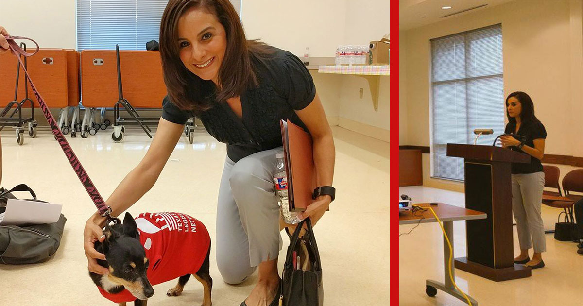 Ina Minjarez Sponsors Bill to Give Adoption to Research Cats and Dogs